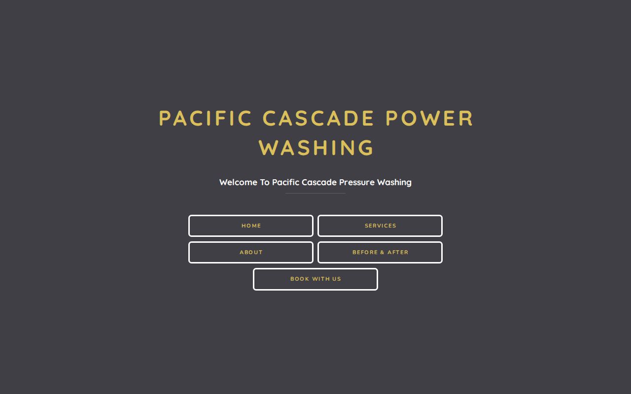 Pacific Cascade Power Washing